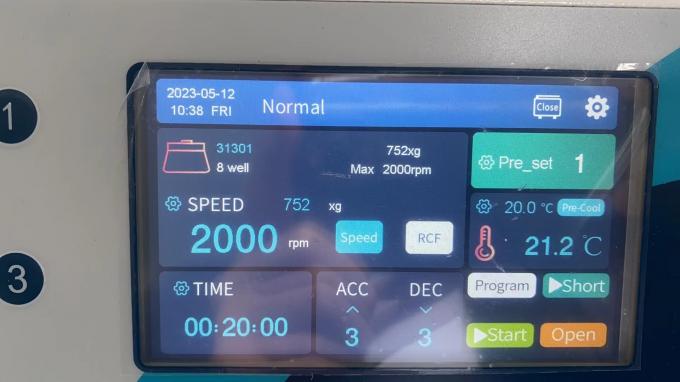 Crude Oil Testing Centrifuge Machine with Touch Screen Analysis of ...