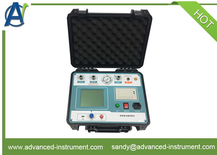 Portable SF6 Density Relay Calibration Test Kit with LCD Display