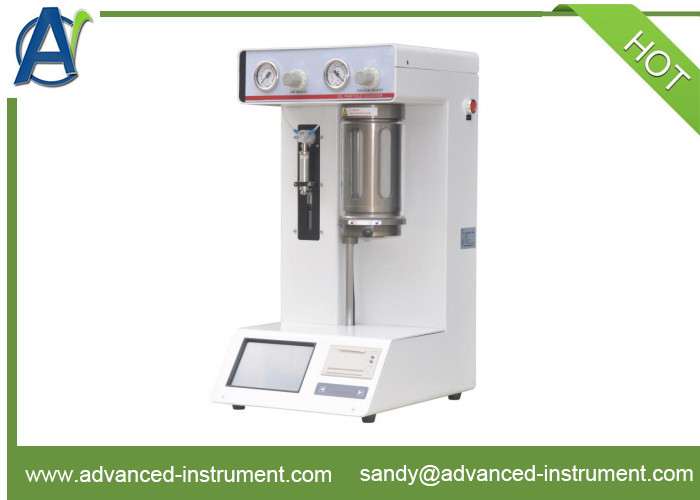 NAS1638 ISO4406 Particle Counter For Measuring Cleanliness of Hydraulic ...