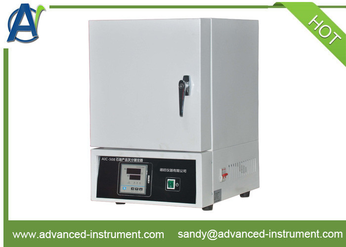 ASTM D482 Petroleum Product Fuel, Crude Oil Ash Test Equipment