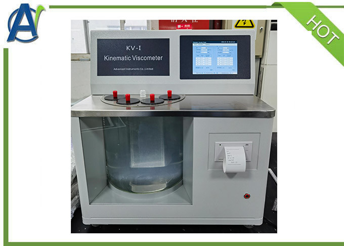 ASTM D445 Automatic Kinematic Viscometer Oil Viscosity Testing Equipment